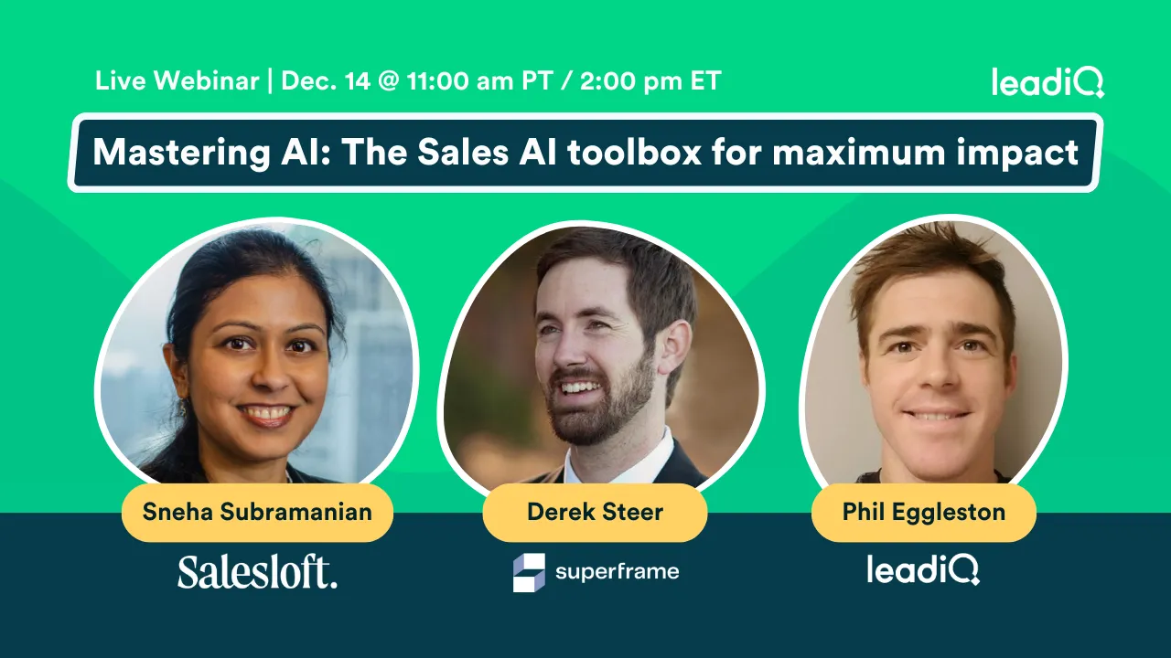 LeadIQ | The Smart B2B Prospecting Platform